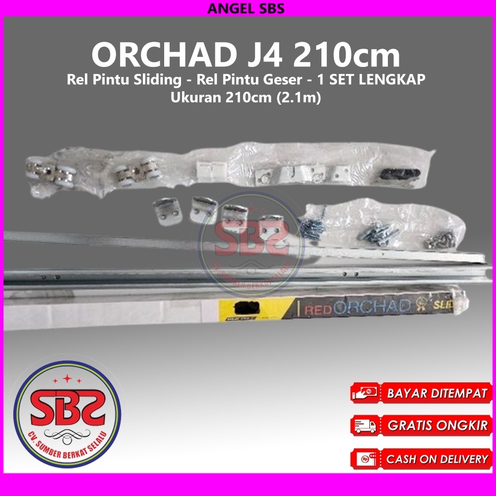 Sliding Rail J4 ORCHAD - Push Door Rail - Galvanized Sliding Rail ...