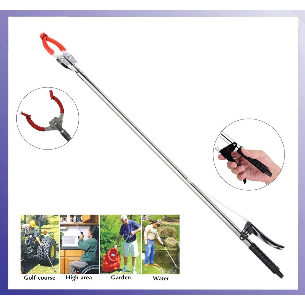 Rubbish picker clipper Pick-up Tools with STAINLESS STEEL Handle ...