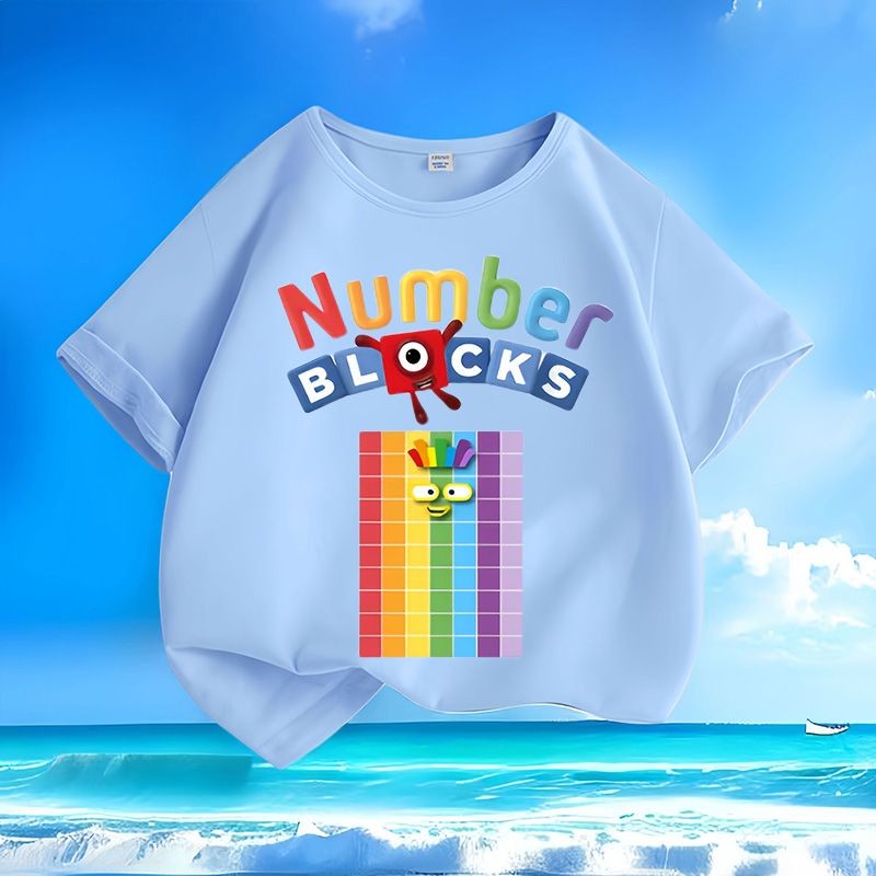 Numberblocks shirt for kids cotton t shirt Numberblocks tshirts ...