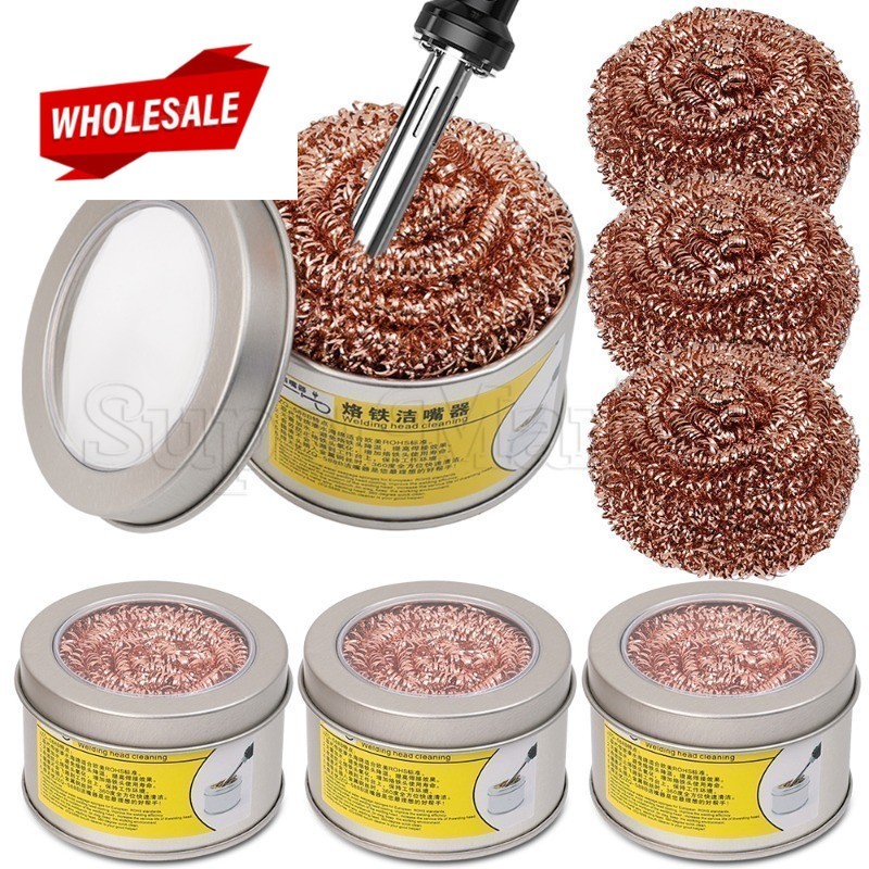 (BC) Desoldering Cleaning Ball - Metal Wire Ball Tin Remover ...