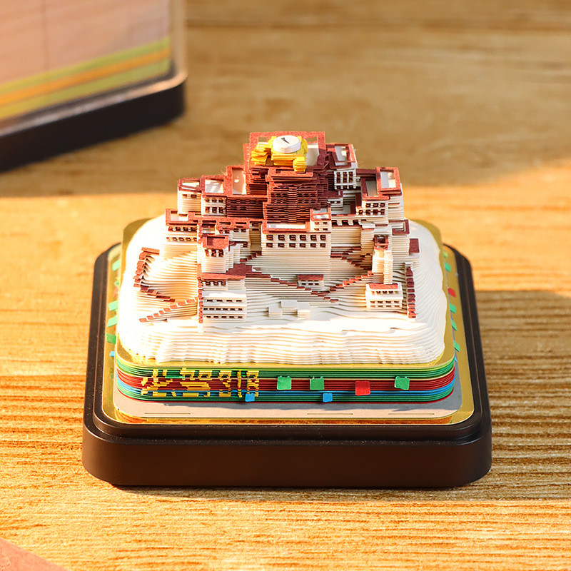 Panorama Palace Budala 3D Paper Sculpture Calendar Landmark Attractions ...