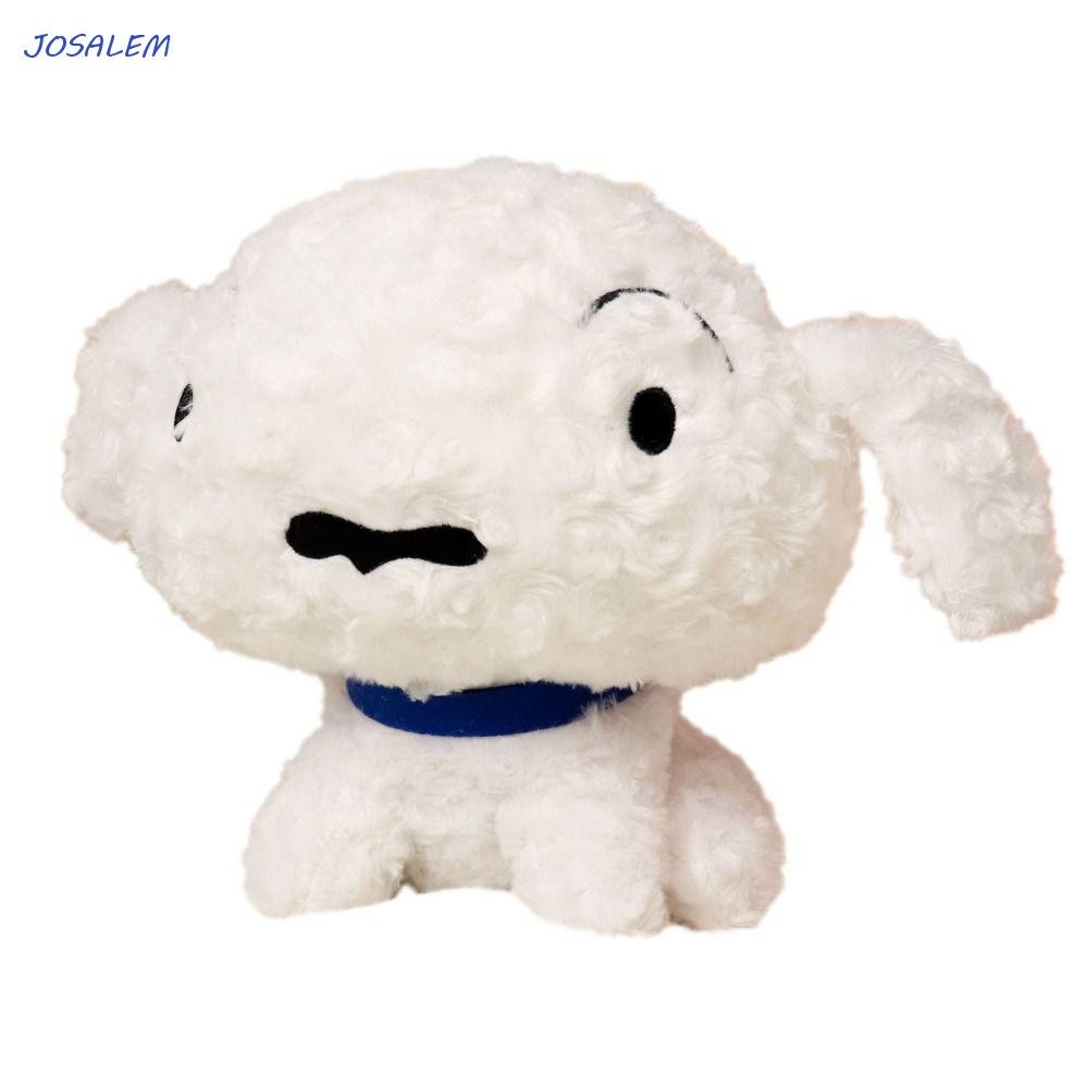 JOSALEM Crayon Shin-Chan Plush, Stuffed Animal Sofa Pillow White Dog ...