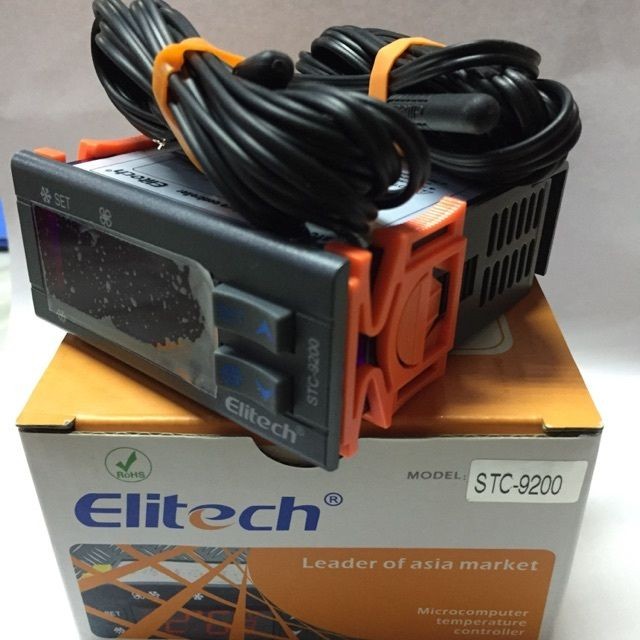 *Ready Stock*Elitech STC-9200 Thermostat Controller Electric Kawalan Suhu Freezer Penyejuk Beku ...