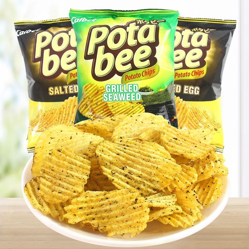 Indonesia Imported Snacks Calbee Calbee Potabi Salted Egg/Grilled ...
