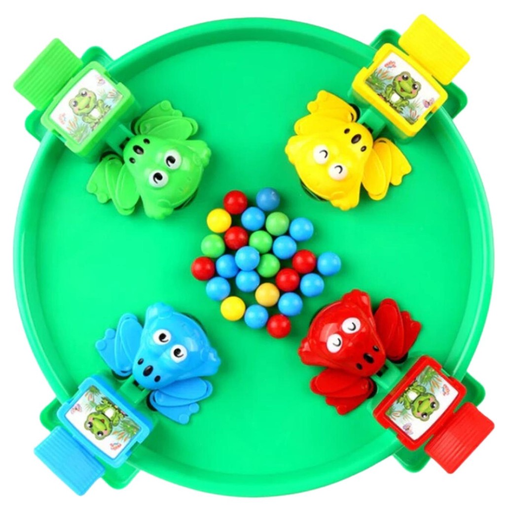 [TYPE 1] FROG TOY EATING BALLS - BEANS, FAMILY OF 4 PLAYERS | Shopee ...