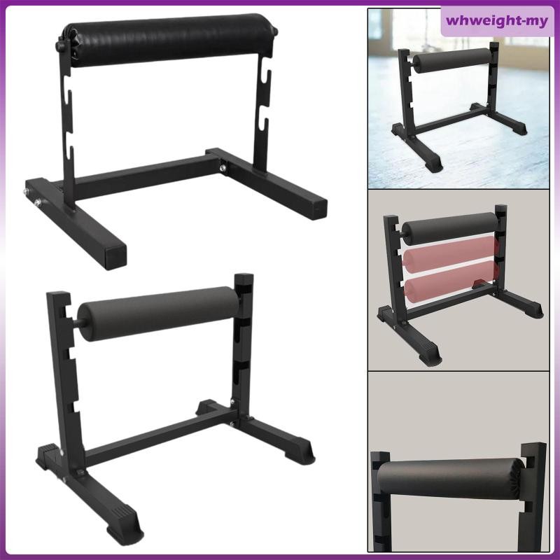 [WhweightMY] Single Leg Squat Rack Leg Lunge Roller Portable ...