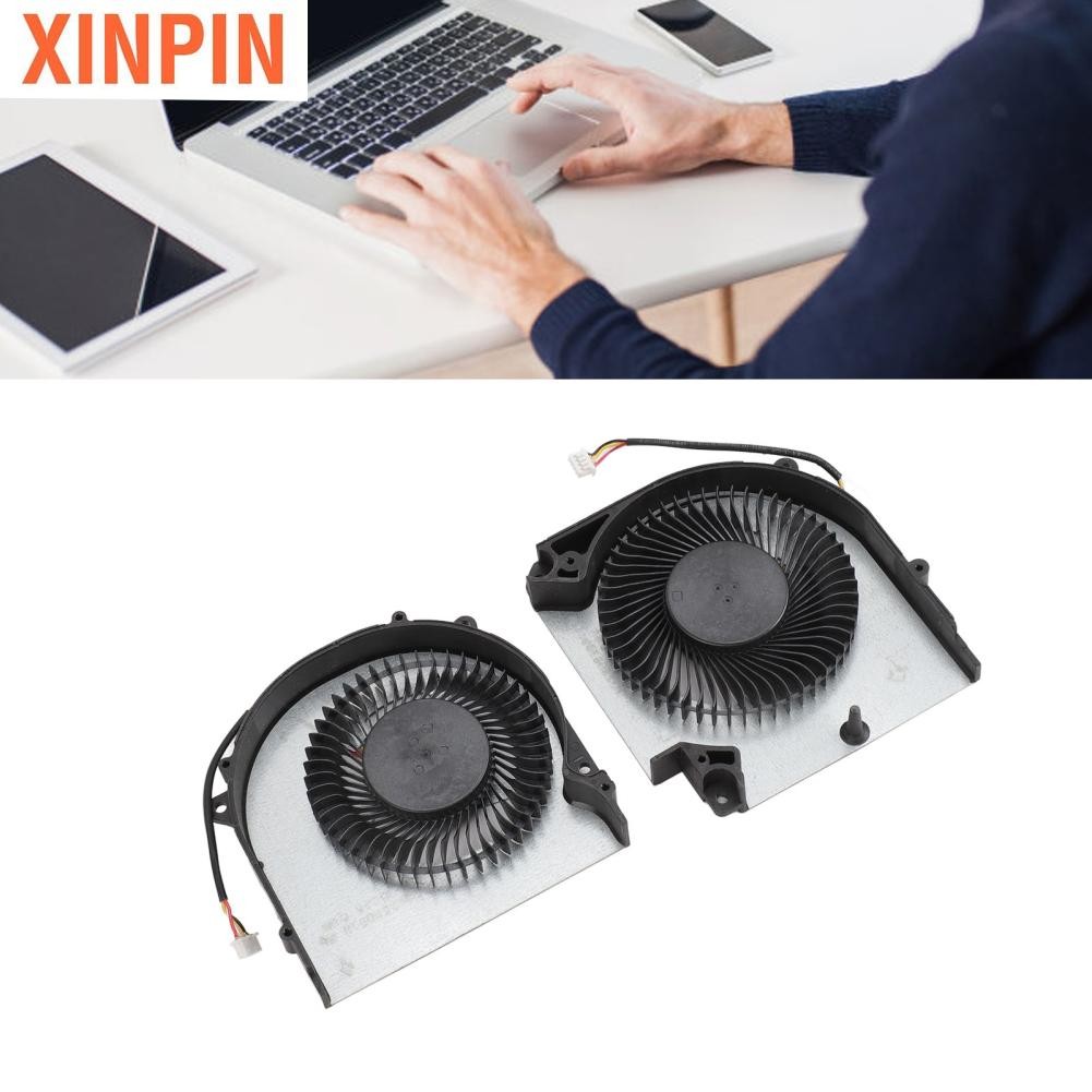 Xinpin Laptop Cooling Fan 4 Pin Power Connector Quiet Compact for ...