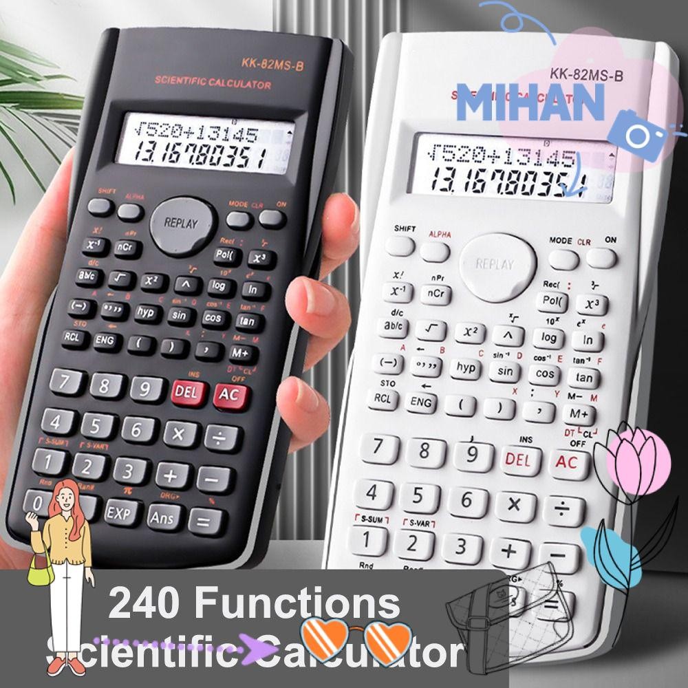MIHAN Function Calculator, 2-Line Multifunction Engineering Scientific ...