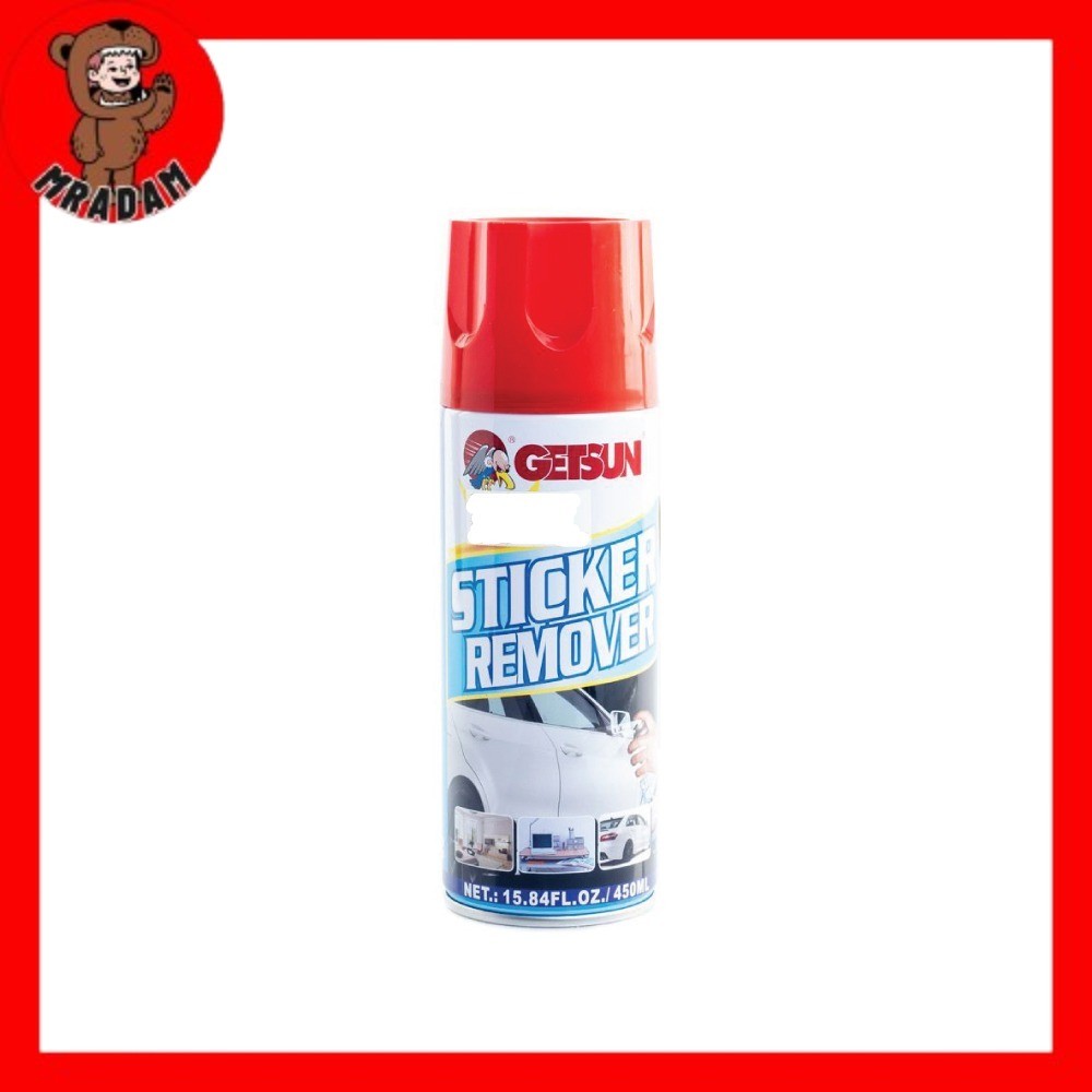 Sticker Remover Spray Getsun (450ml) - Spray buang gam sticker, sticker ...