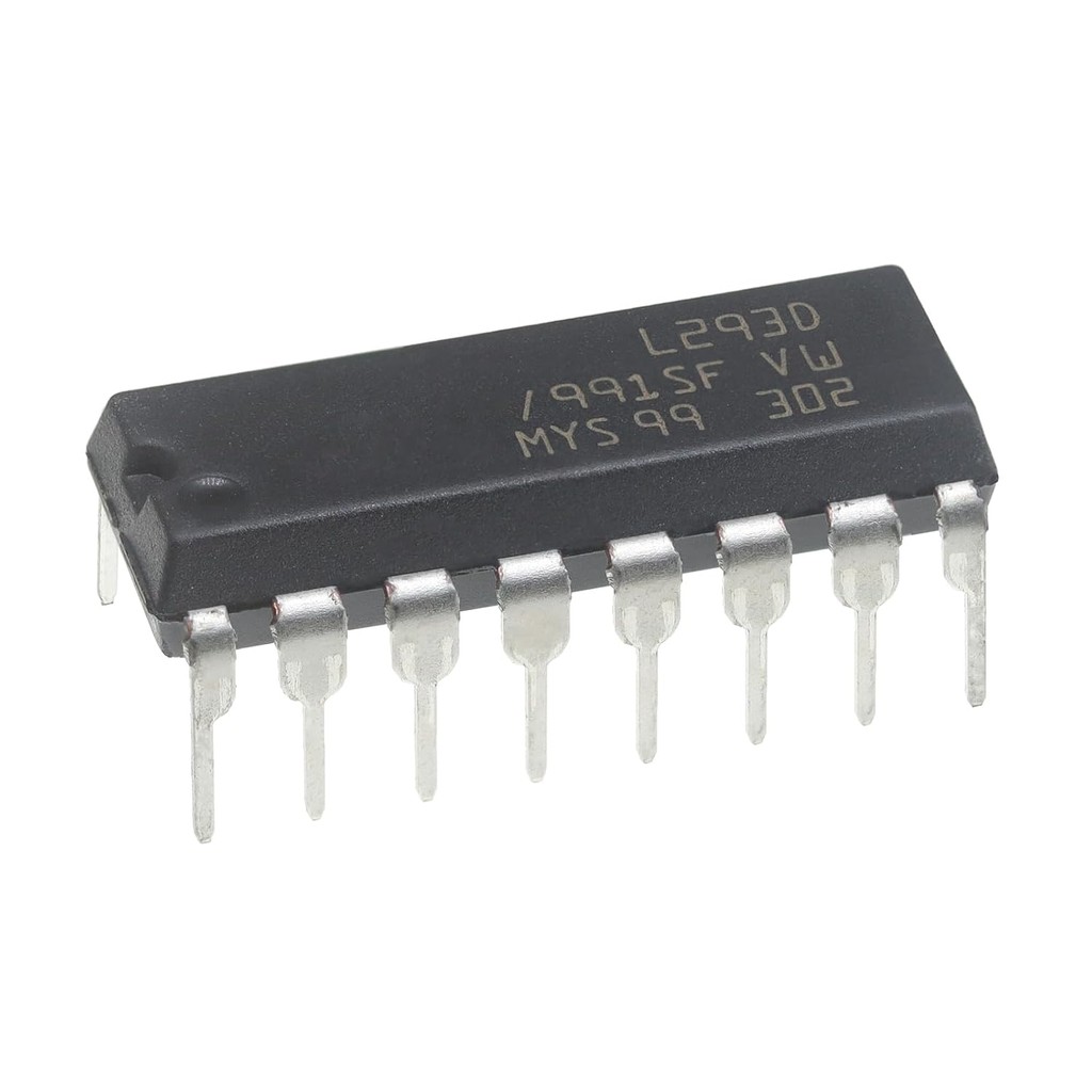 L293 L293D Stepper Push-Pull Motor Driver Controllers IC 16-Pin DIP-16 ...