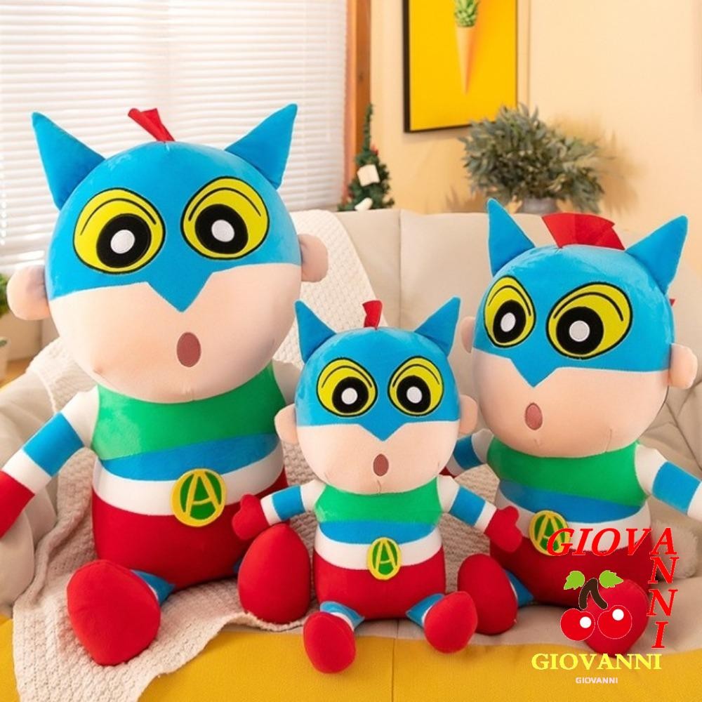 GIOVANNI Crayon Shin-Chan Plush Toys, Mask Superman Nohara Shinnosuke ...