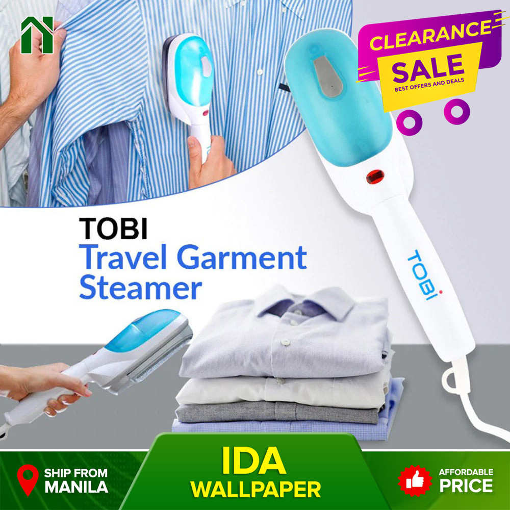 IDA Clearance Mega TOBI Portable Handheld Travel Steamer Iron Light and ...