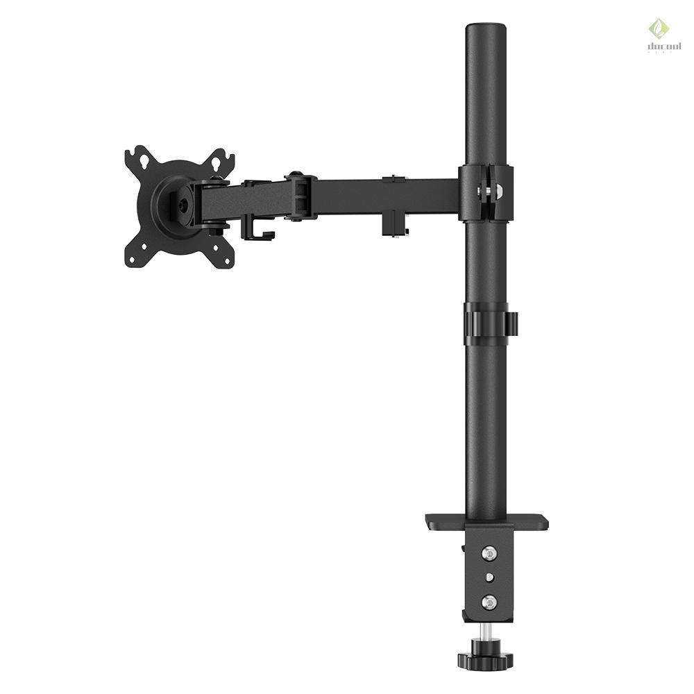 Dual Monitor Mount Aluminum Alloy 360° Rotating Monitor Stand Holds 17 ...