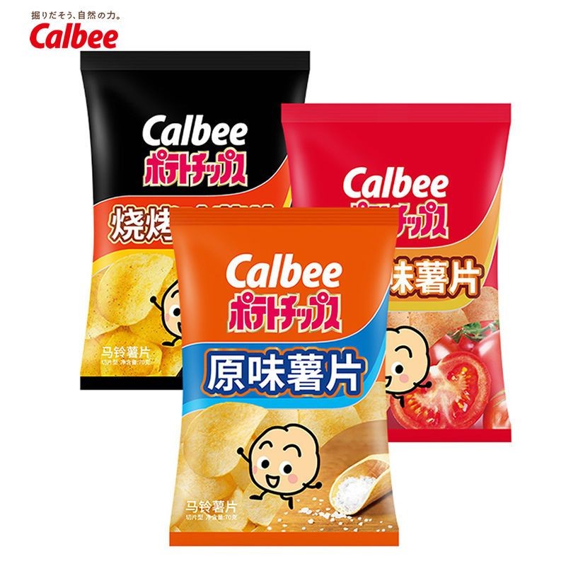 Calbee calbee Original Flavor Tomato Barbecue Flavor Potato Potato ...