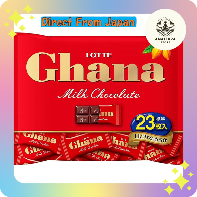 【Japan Quality】 Lotte Ghana Chocolate Variety Pack | Shopee Malaysia