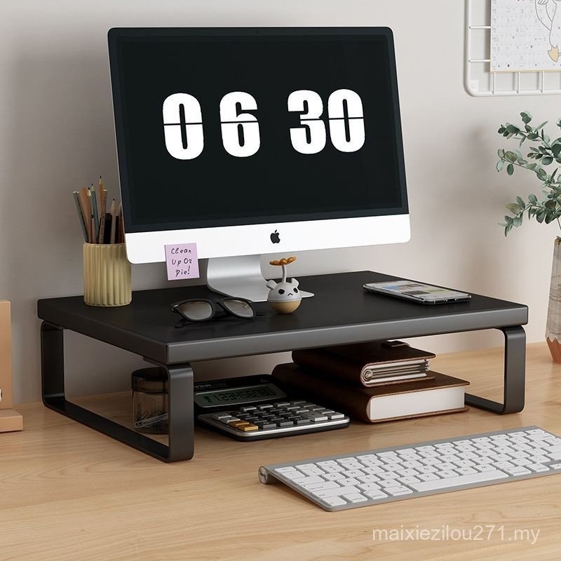 Office Desktop Storage Elevated Rack Widened Desktop Elevated Rack ...