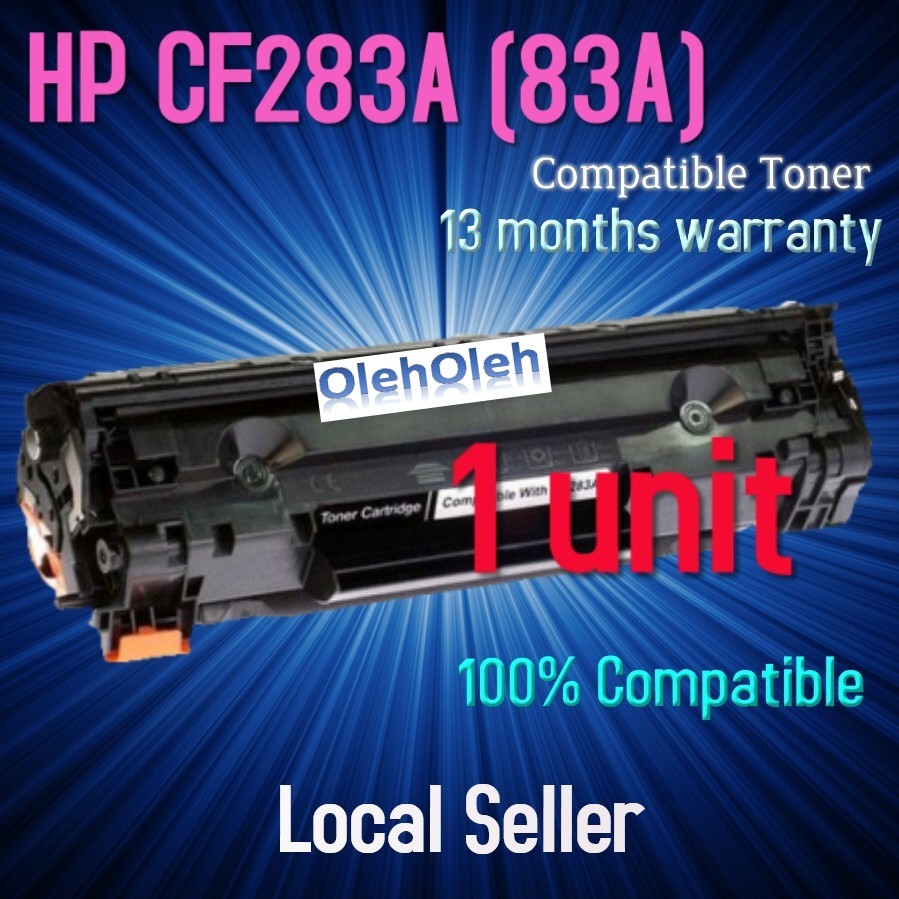 1x CF283A CF283 83A Comp. LaserJet Pro MFP M125 M127 M127fn M201n ...