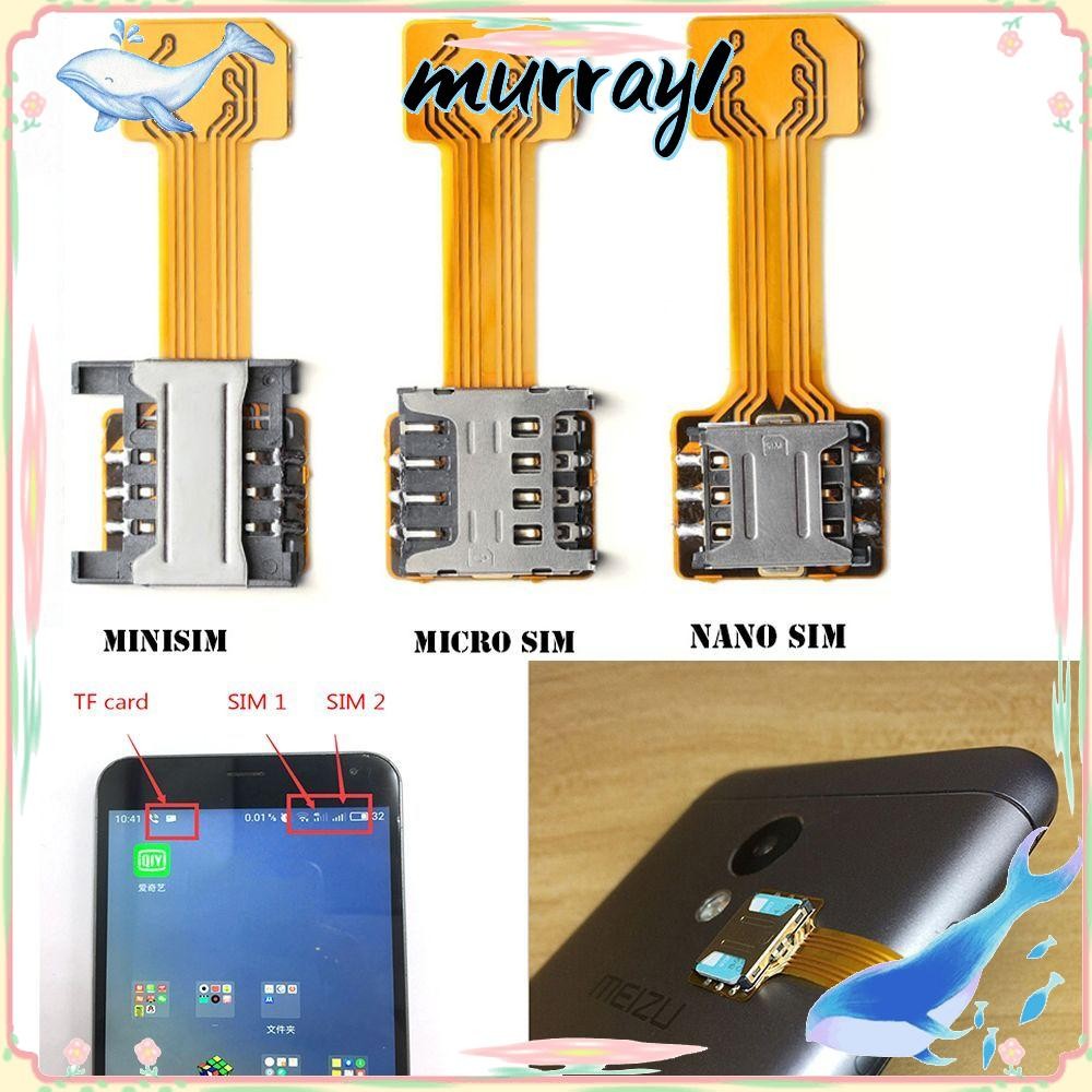 MURRAY1 Dual SIM Card Adapter Universal TF DIY Nano Cato | Shopee Malaysia