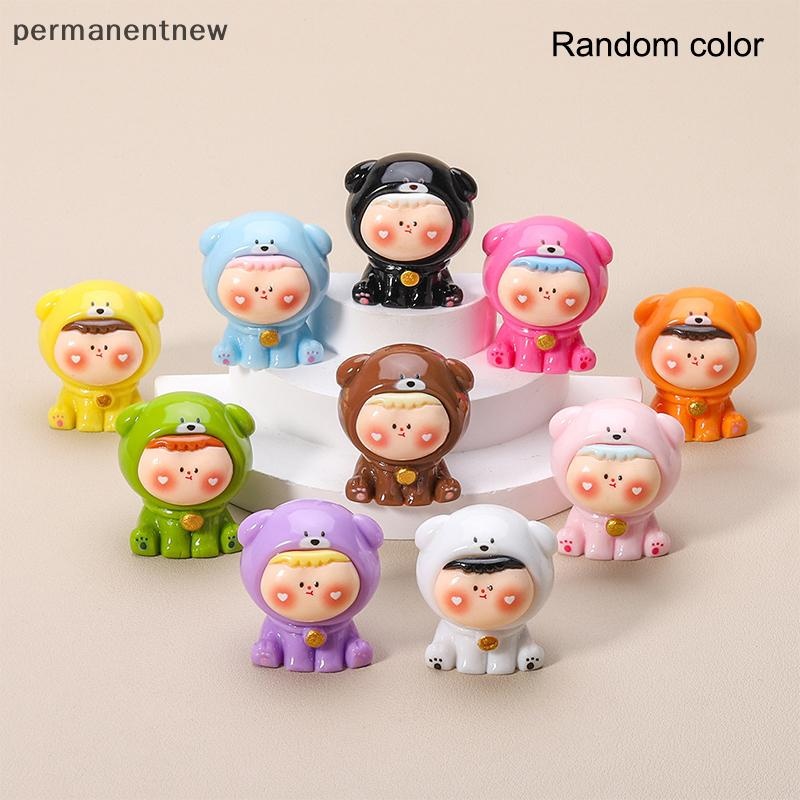[PEMY] Cartoon Tiny Ornaments Crafts Cute Resin Home Decoration ...