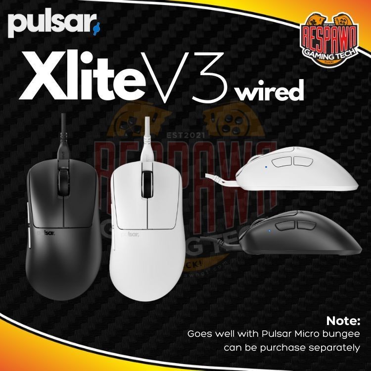 Pulsar Xlite V3 Medium Wired Gaming Mouse | Shopee Malaysia