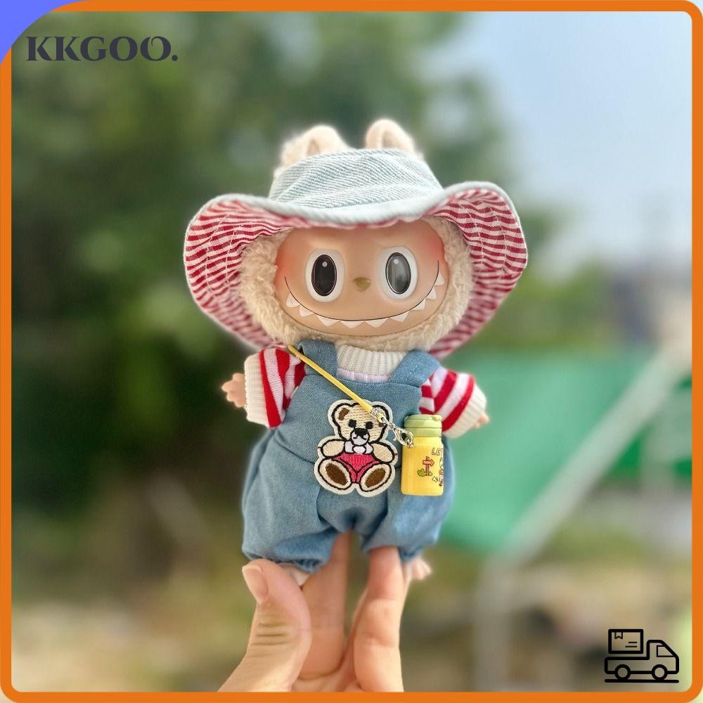KKGOO Doll Cloth Set, Only Selling Clothes Multi-color Labubu Doll Hat ...