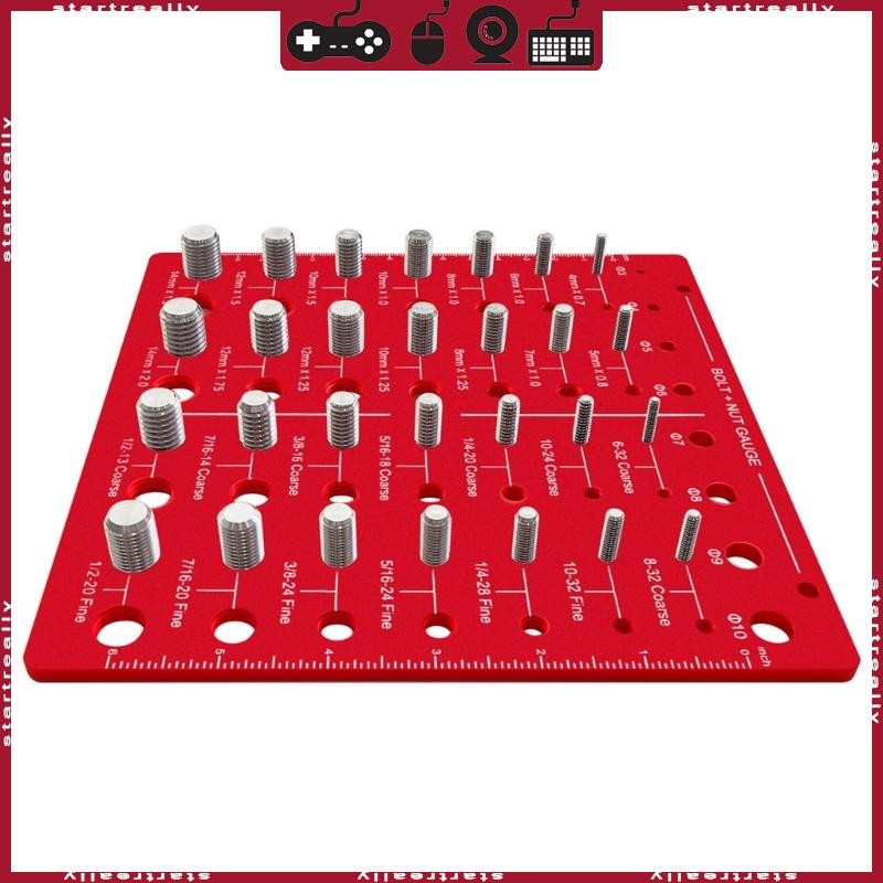 STA Thread Screw Gauge Nut and Bolt Thread Size Checker with 14 ...