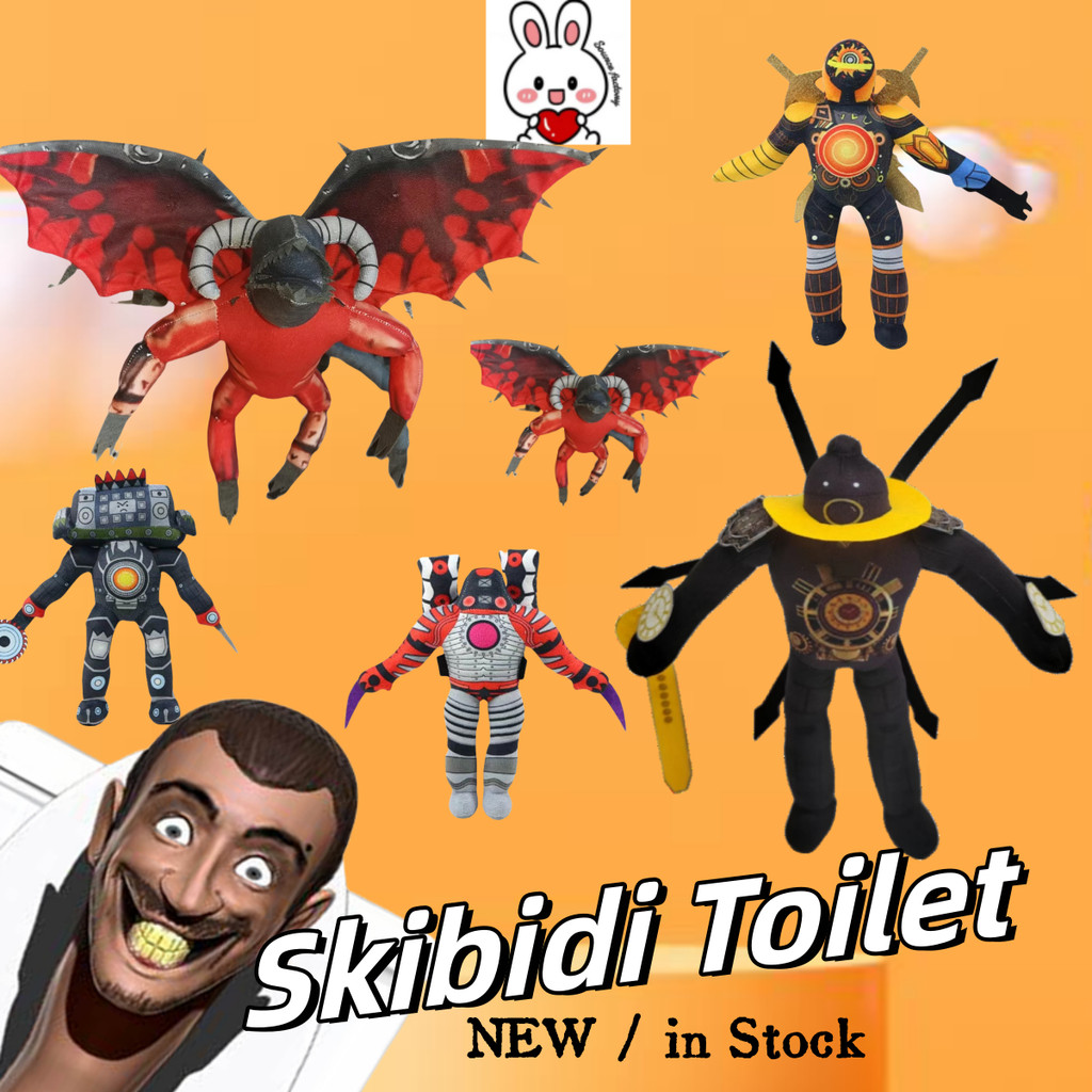 New Styles Skibidi Toilet Plush Toys 30cm Skibidi Toilet Plushy Funny ...