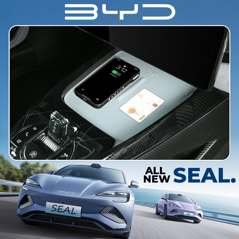 2024 BYD seal ev Wireless Charging Anti-slip Mat Silicone Mat Does Not ...