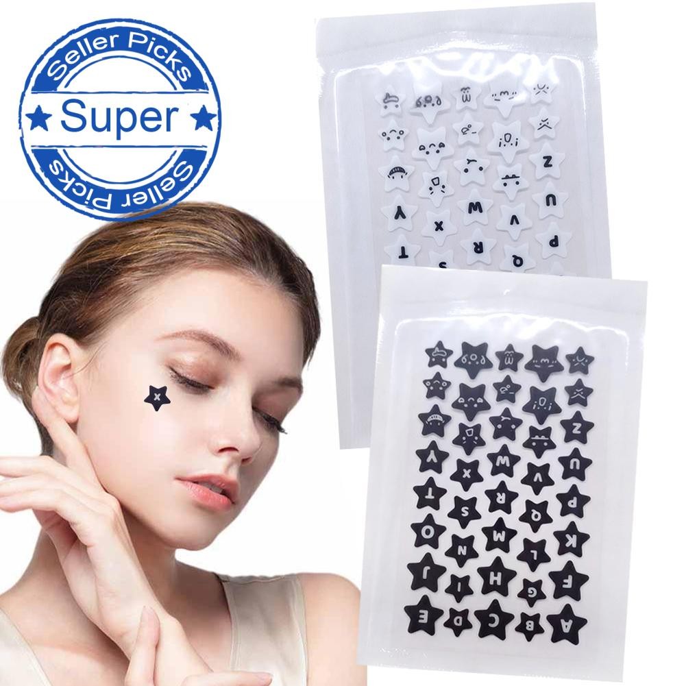 English Alphabet Acne Removal Patch Blemish Treatment Sticker Shaped ...