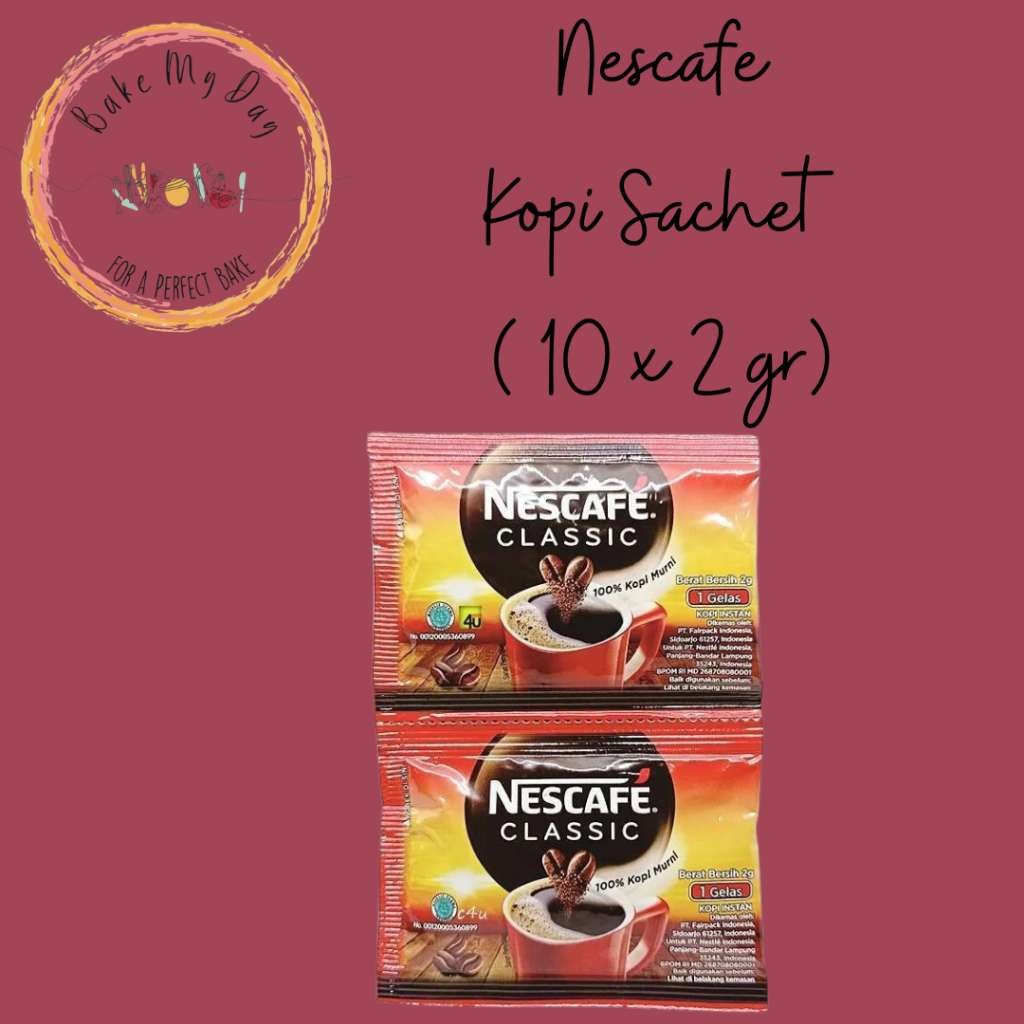 Nescafe Classic Sachet (10 x 2 gr) | Shopee Malaysia
