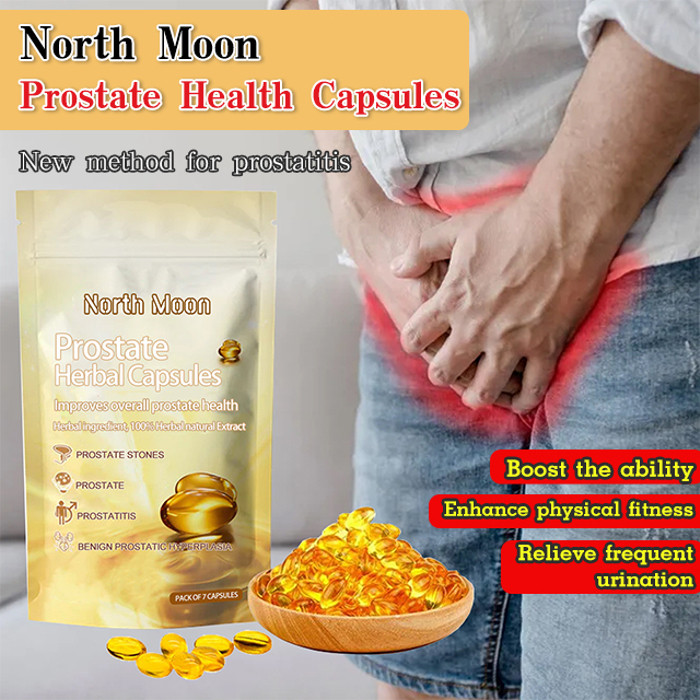 North Moon Prostate Health Capsules Relieve male frontal discomfort ...