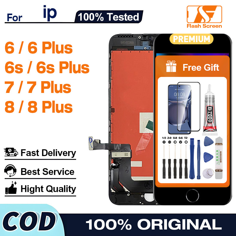 LCD For Ip 6 6s 7 8 PLUS SE 2020 High-Quality DigitizerAssembly ...