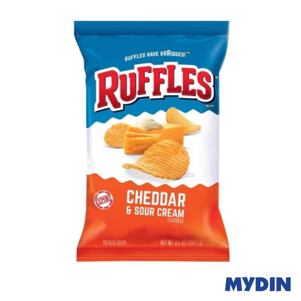Ruffles Potato Chips Cheddar & Sour Cream (50g) | Shopee Malaysia