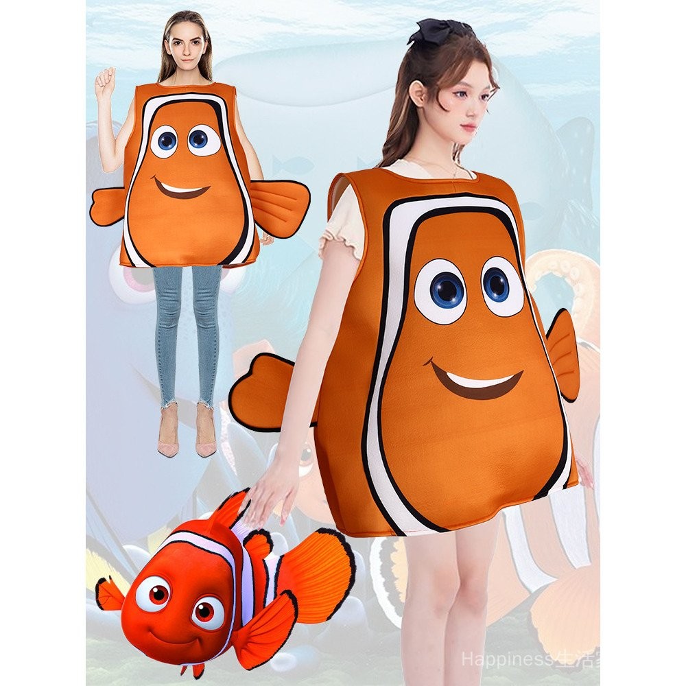 Finding Nemo Clownfish Cosplay Costume - Fast 24-Hour Delivery | Shopee ...