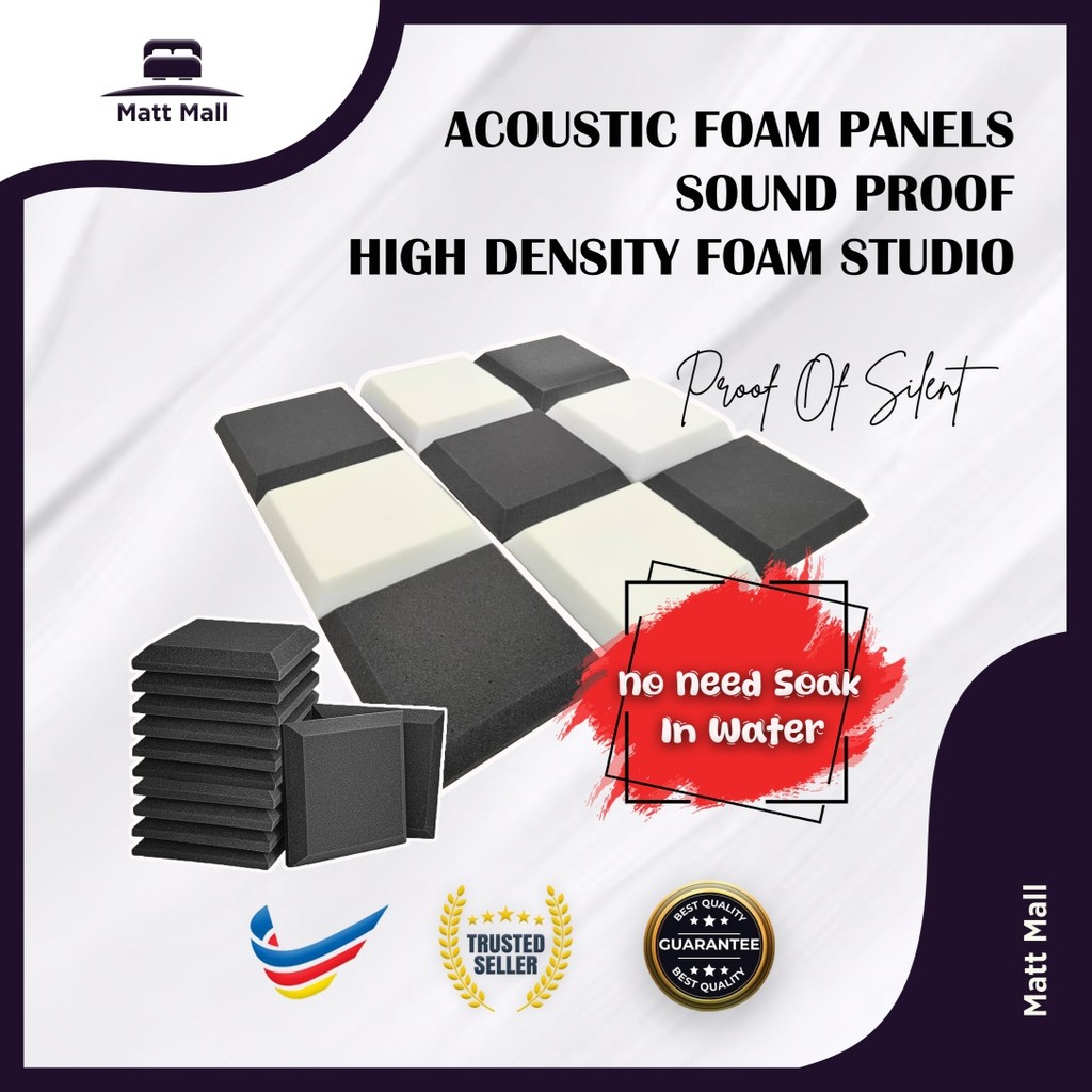 MATTMALL Soundproof Panel Sound Proof Wall Panel Foam Sponge Foam ...