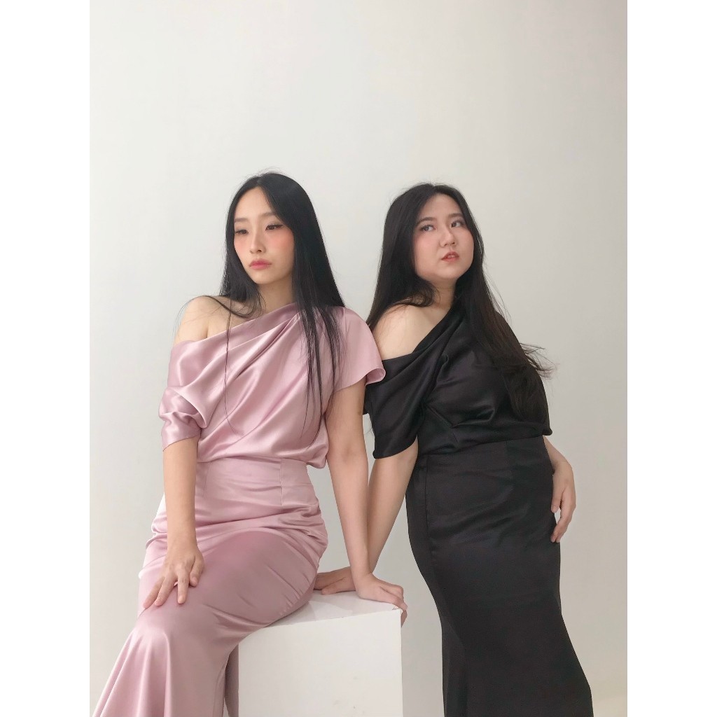 Satin Michelle Christmas Set Satin Dress Suit 2.0 STL D026 D 4 you ...