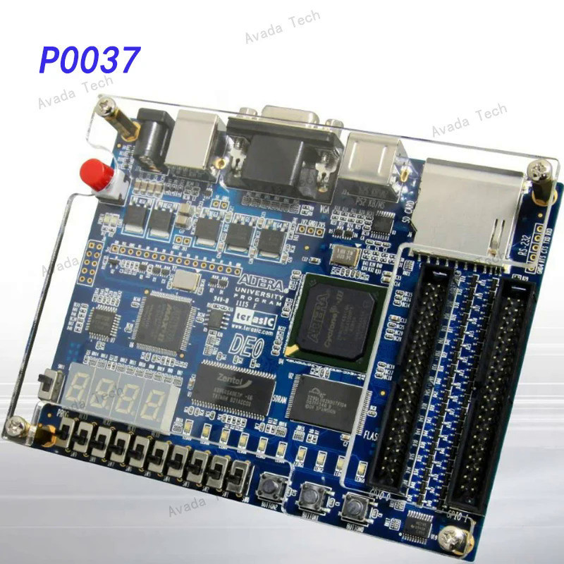 P0037 Programmable Logic Ic Development Tool De0 3c16 Cyclone Fpga Dev Kit Shopee Malaysia 