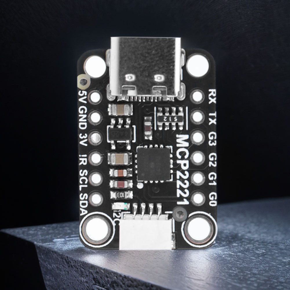 keepdreaming MCP2221A MCP2221A Breakout ADC I2C USB To GPIO Converter ...