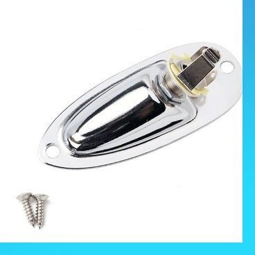 Guitar Socket Electric Plate Jack Replacement Bass Input zhiymais ...