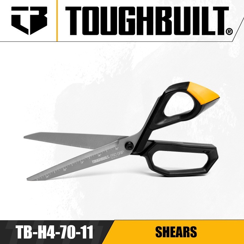TOUGHBUILT TB-H4-70-11 Shears Construction Industrial Strength Scissors ...