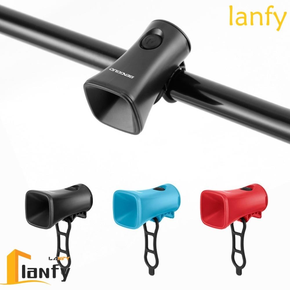LANFY Bicycle Bell Ring, Waterproof Electric Bicycle Electronic Horn ...