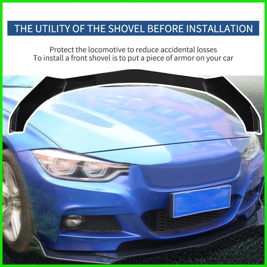 Front Lip Splitter Bumper Lip Splitter Body Kit Adjustable Five-stage ...