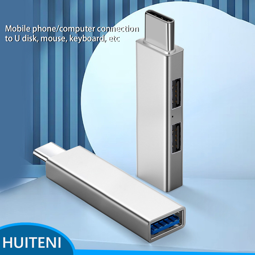 1/2/3/5 USB Hub USB3.0 USB2.0 Docking Station LED 3 Ports Splitter Dock ...