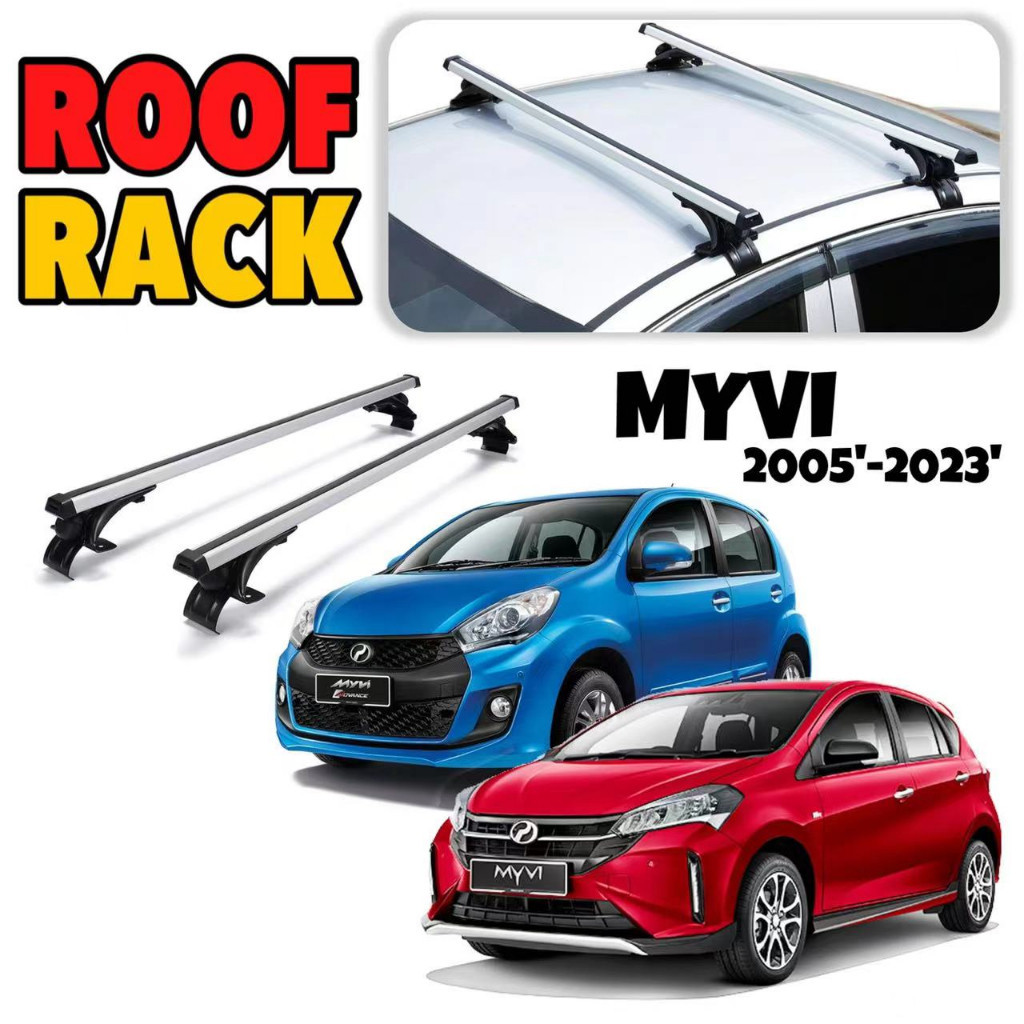 Perodua Myvi Car Roof Rack Carrier Rak Bumbung Cargo Roof Carrier ...