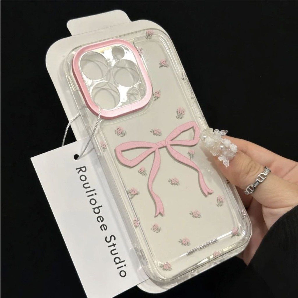 Ikatan simpul bunga sesuai untuk iPhone15 Apple 14 kes telefon bimbit ...