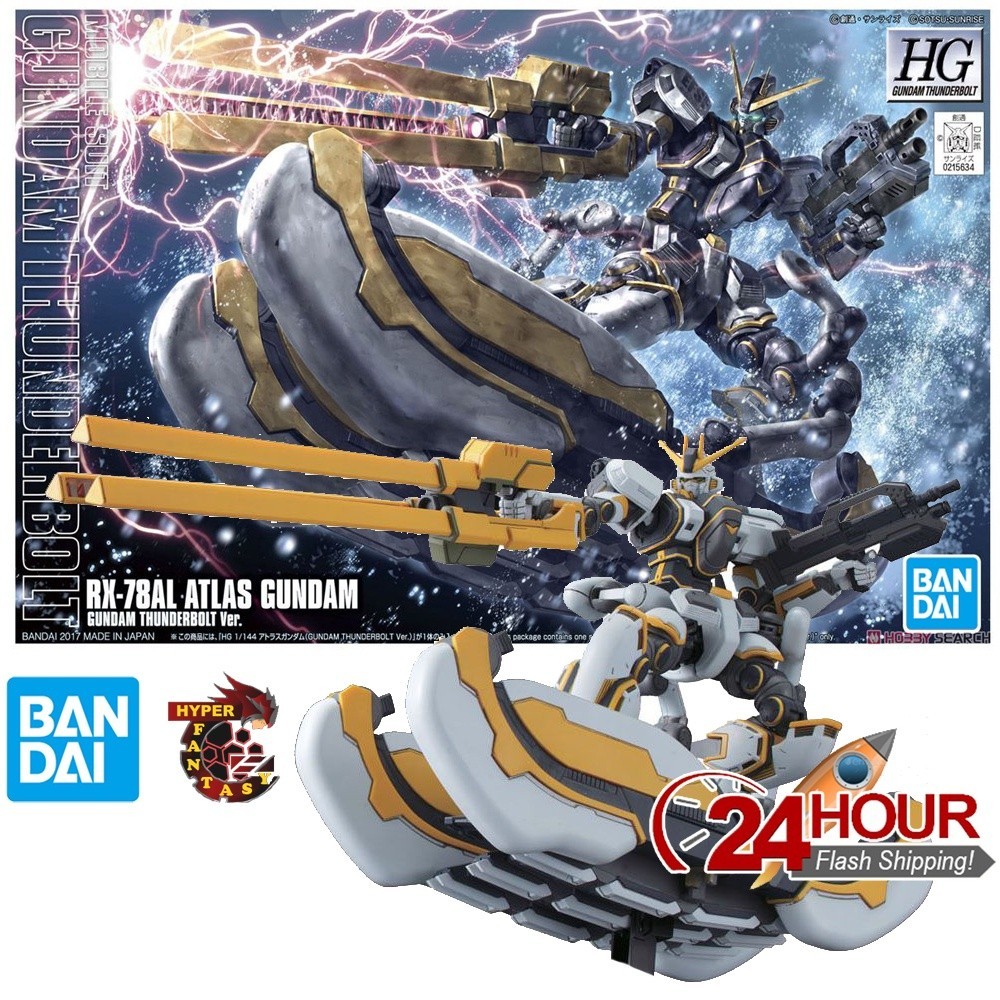 BANDAI HG 1/144 RX-78AL Atlas Gundam (Gundam Thunderbolt Ver.)(Gundam Model Kits) | Shopee Malaysia