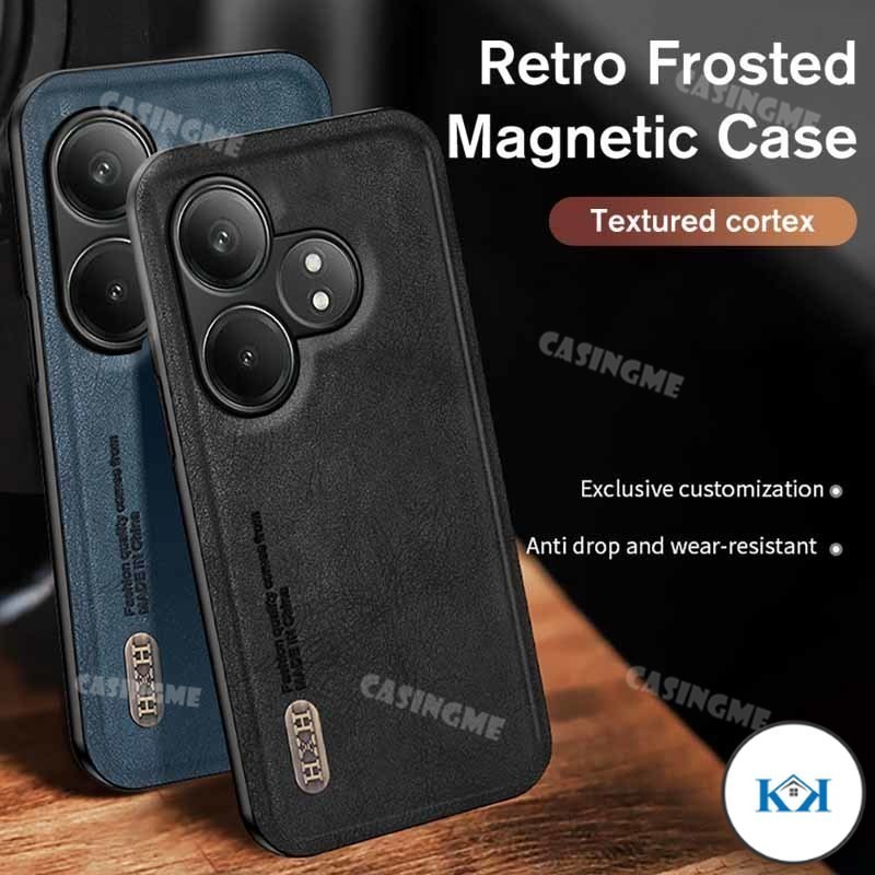 KK Realme GT6 2024 Leather Texture Phone Case For Realme GT Neo 6 6GT ...