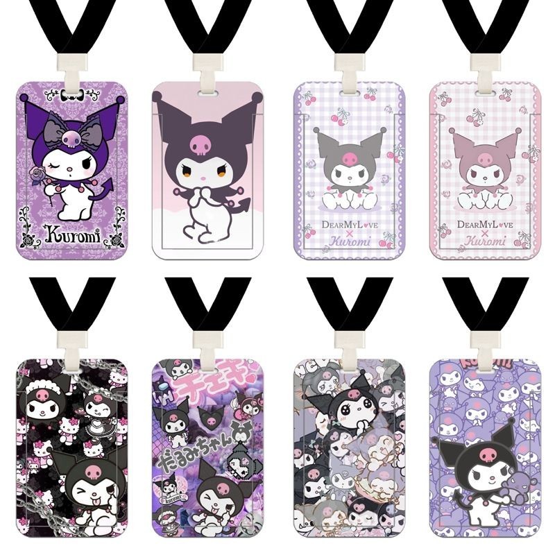 [LIME] Kuromi Bus Card Protective Case Cartoon Cute Student Meal Card ...