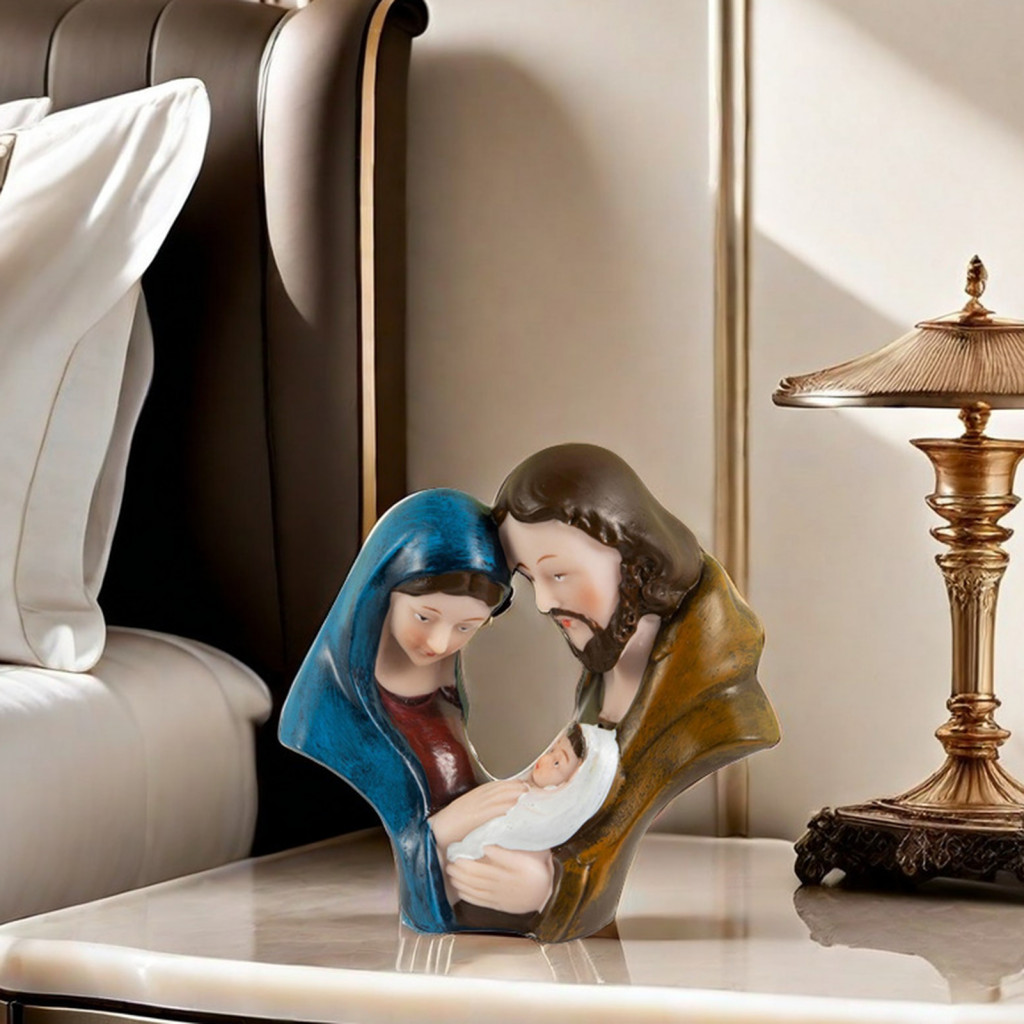 Holy Family Statue Holy Family Sculpture Handcrafted Nativity Scene ...