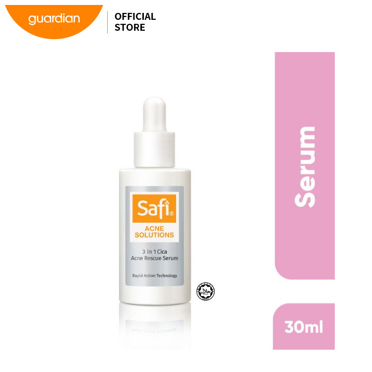 Safi Acne Solutions 3 In 1 Cica Acne Rescue Serum 30Ml | Shopee Malaysia